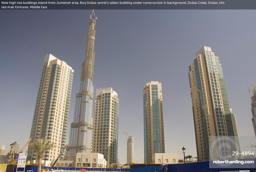 New High Rise Construction In The Middle East